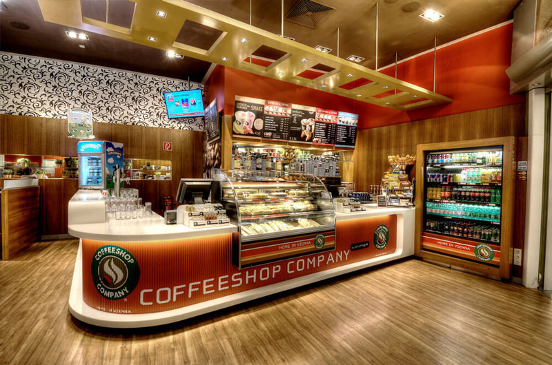 Salzburg Airport: Coffeeshop