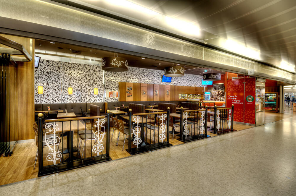 Salzburg Airport: Coffeeshop