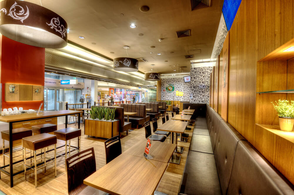 Salzburg Airport: Coffeeshop